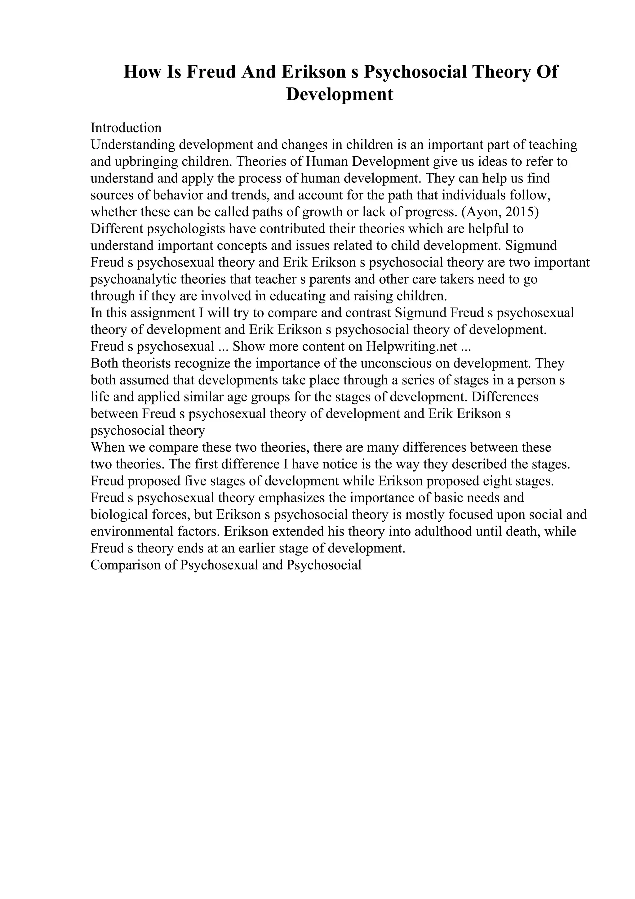 A Sample Essay About Myself | PDF