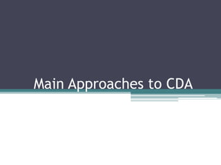 A Sample of CDA | PPT