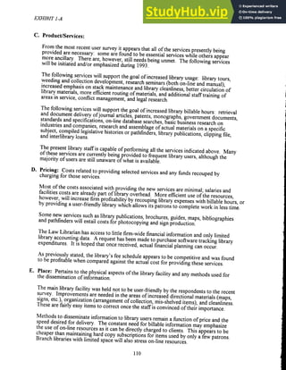 A Sample Plan For The Special Library | PDF | Legal Services Industry ...