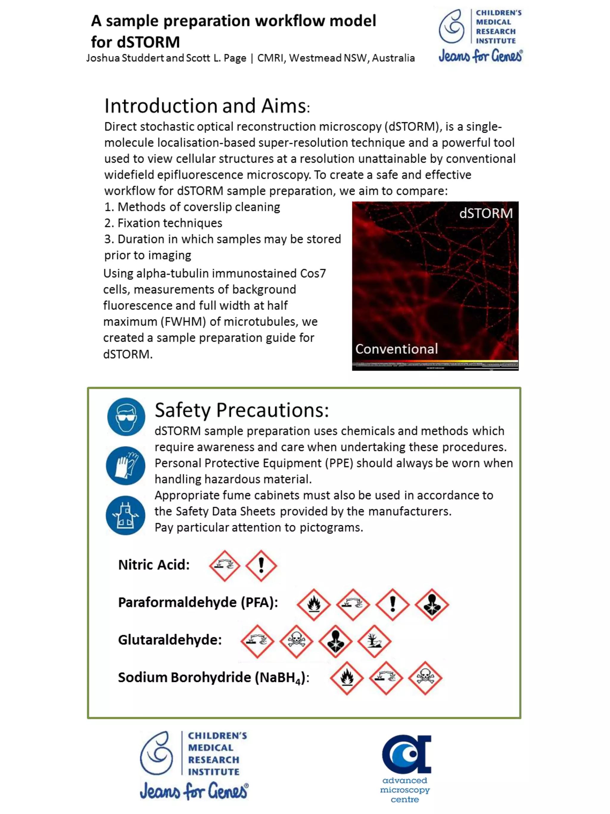 A sample preparation workflow model for dstorm | PPTX