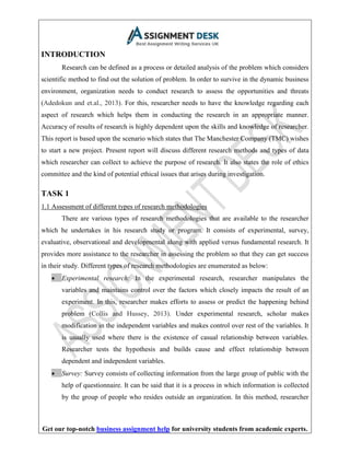 A sample report on research skills | PDF