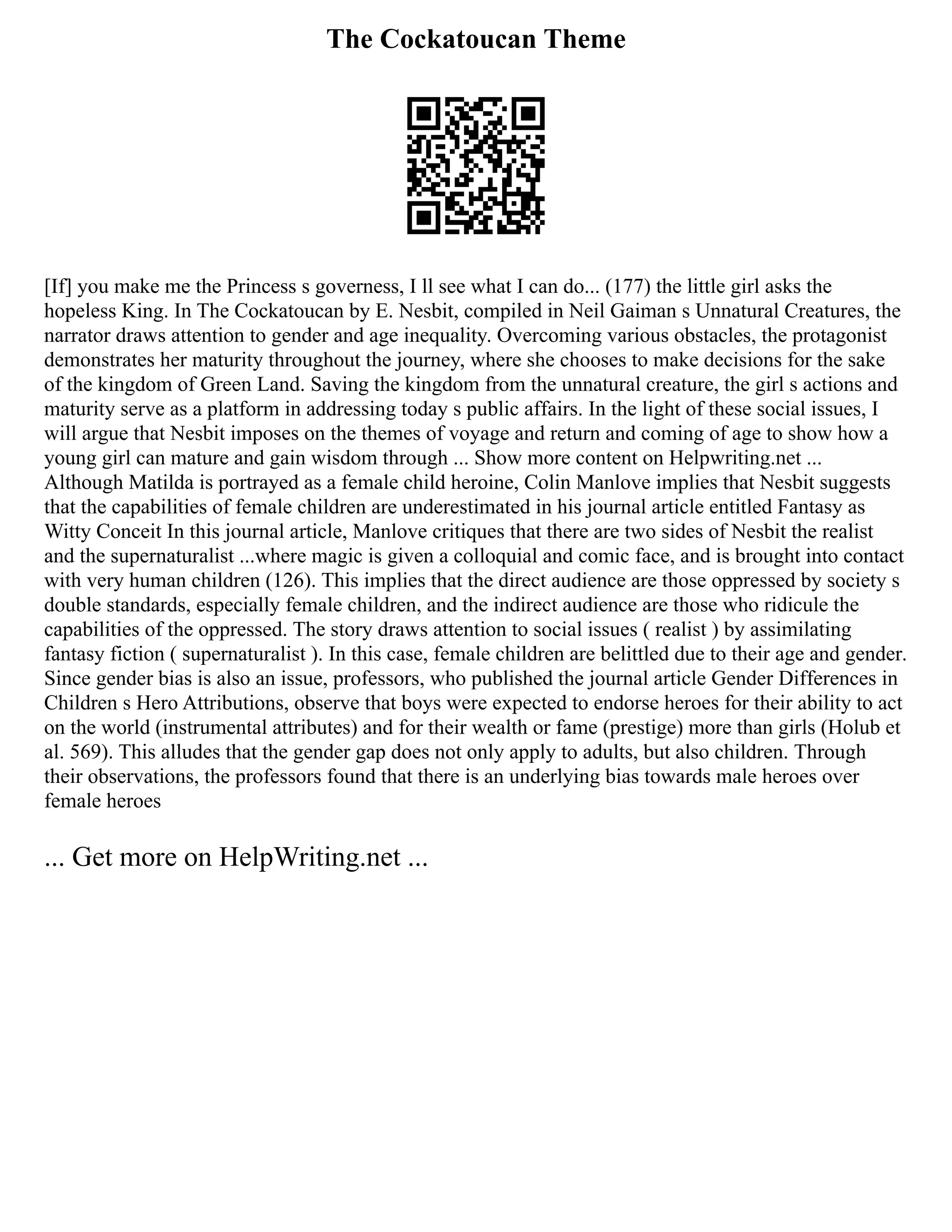 A Sample Term Paper - Examples Papers | PDF