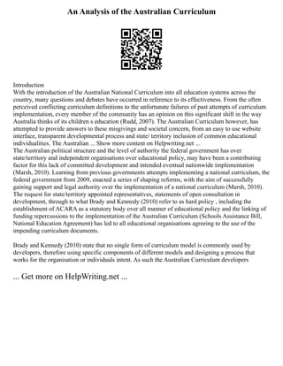 A Sample Term Paper - Examples Papers | PDF