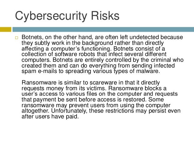 What Are The Different Types Of Cybersecurity
