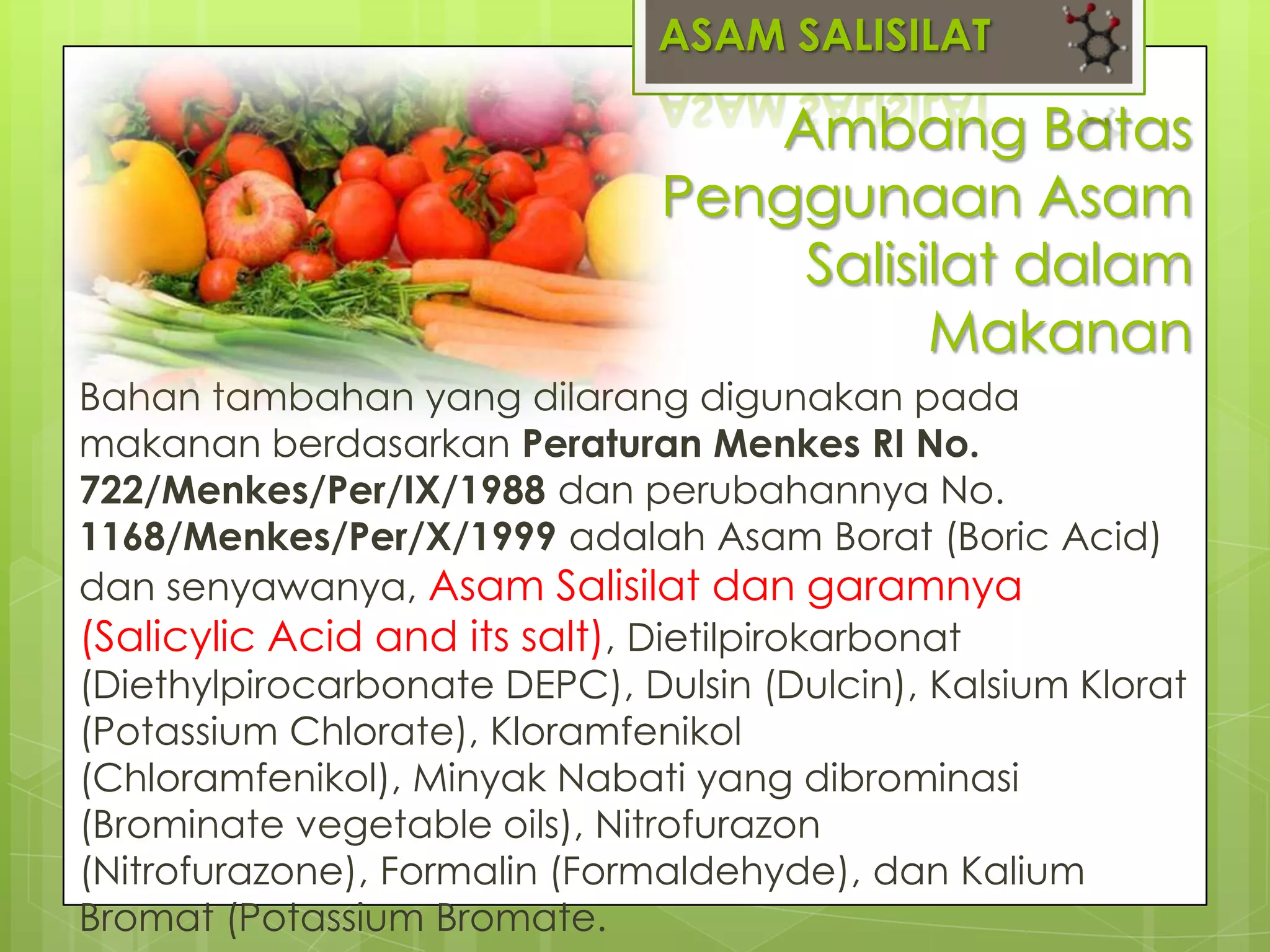 Asam salisilat | PPTX