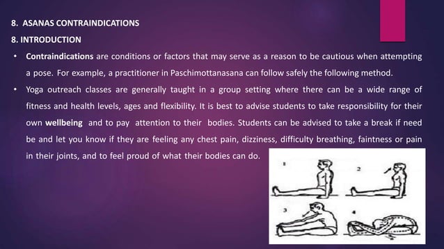 Asana contraindications - Contraindications are conditions or factors ...