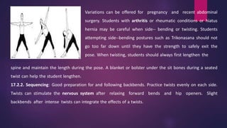 Asana contraindications - Contraindications are conditions or factors ...