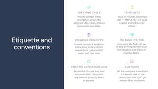 Kicking off Asana | PDF