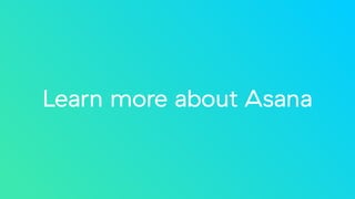 Kicking off Asana | PDF