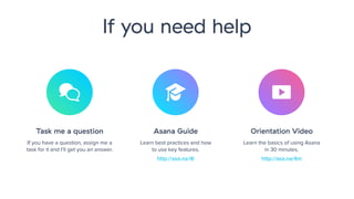 Kicking off Asana | PDF