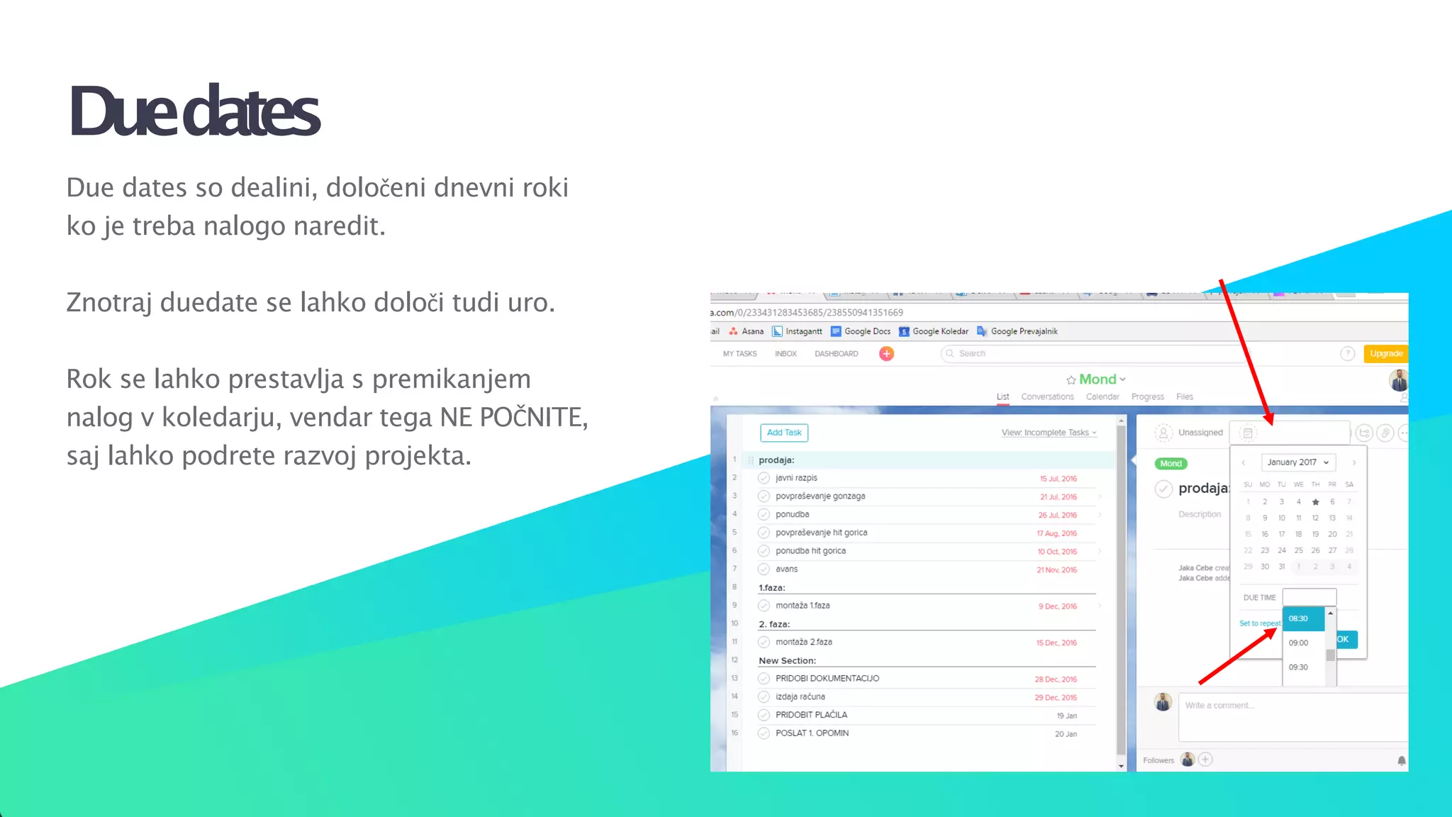 Asana kickoff prezentacija | PDF