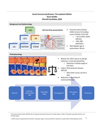 ASandler_ACS (inpatient)topic discussion.docx
