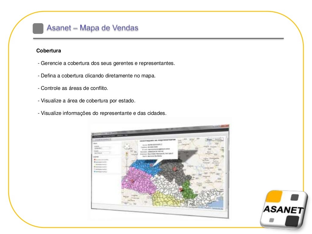 ASANET - Mapa de Vendas - Acompanhe sua equipe de Vendas V1.0