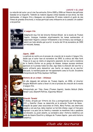 "A sangre fría", de Truman Capote | PDF