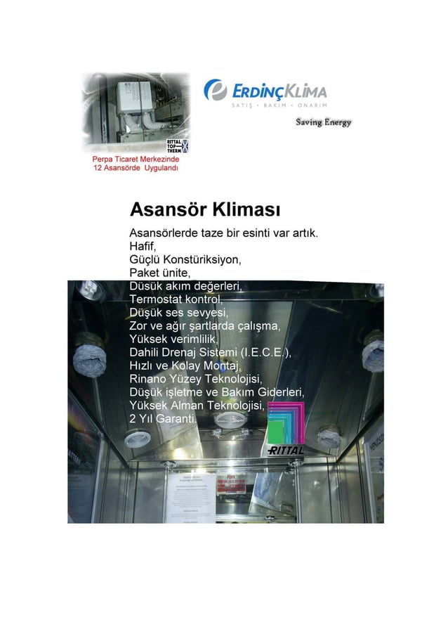 Asansor klimasi | PDF