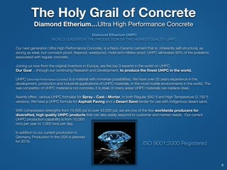 Asante uhpc concrete service | PDF