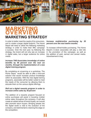 IMC 610 - The Home Depot IMC Campaign | PDF