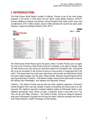 IMC 611 - Market Research & Analysis | The Walt Disney Company | DOCX