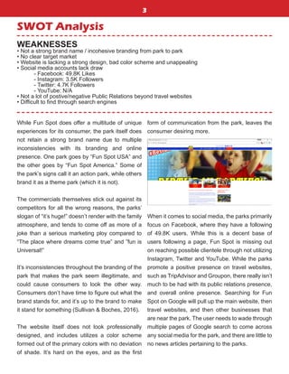 FUNSPOT THEME PARKS | IMC 615 - Creative Strategy & Execution | PDF