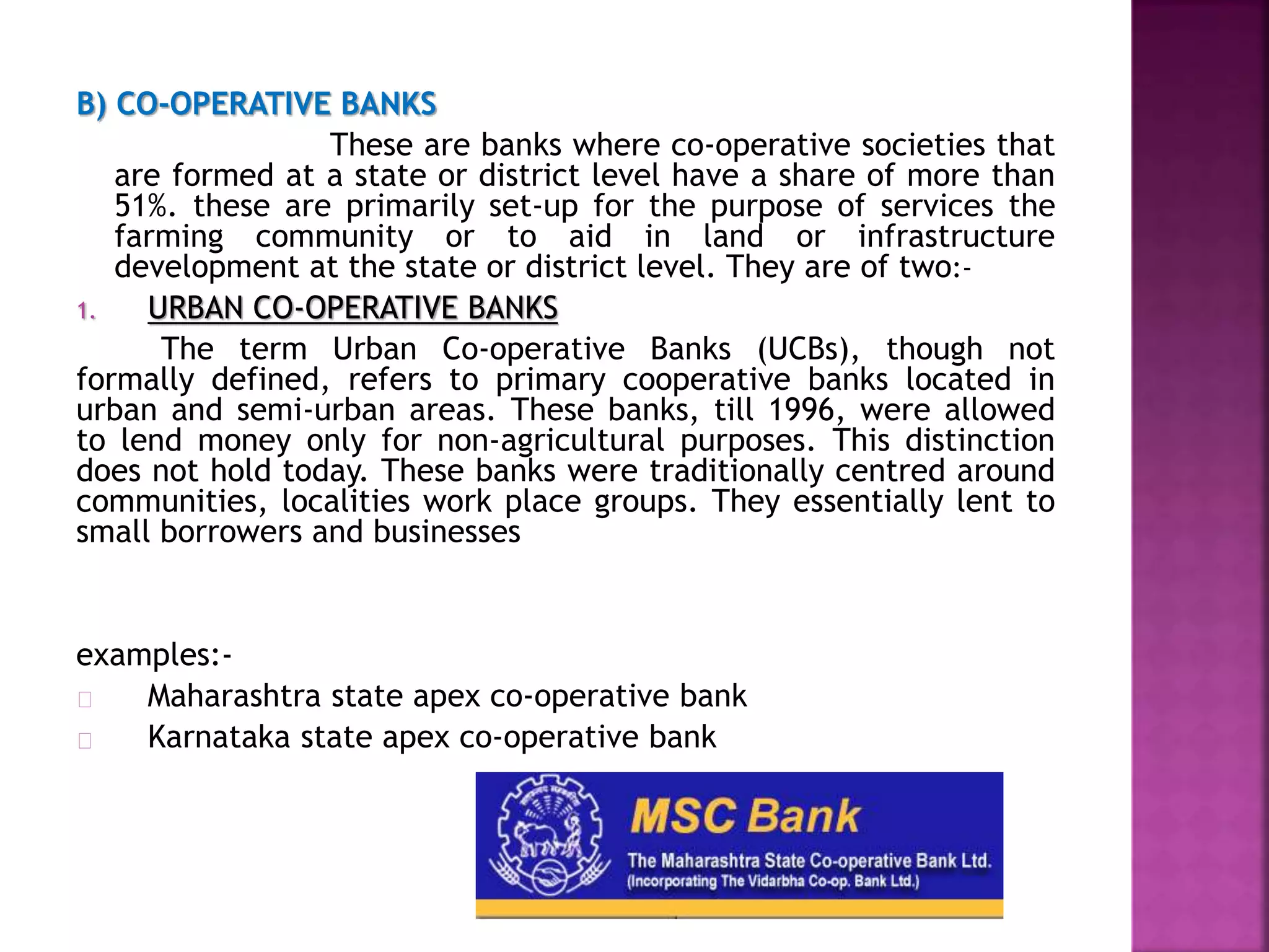 Indian banking structure | PPTX