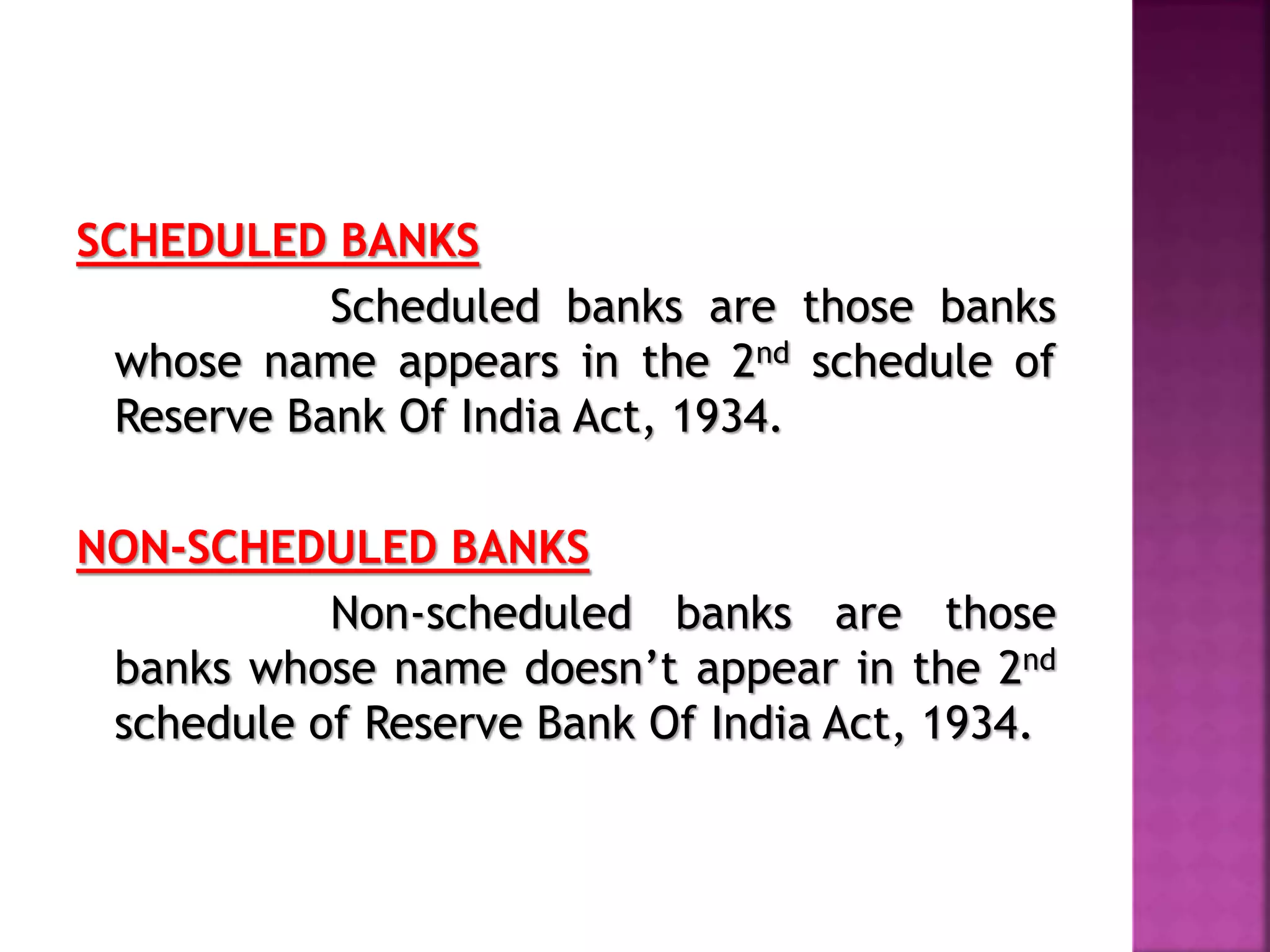 Indian banking structure | PPTX