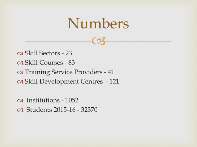 ASAP - Additional Skill Acquisition Program | PPT