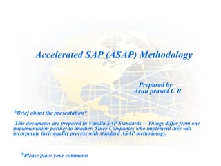 ASAP Methodology | PPT