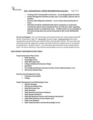 Asap methodoloy | PDF