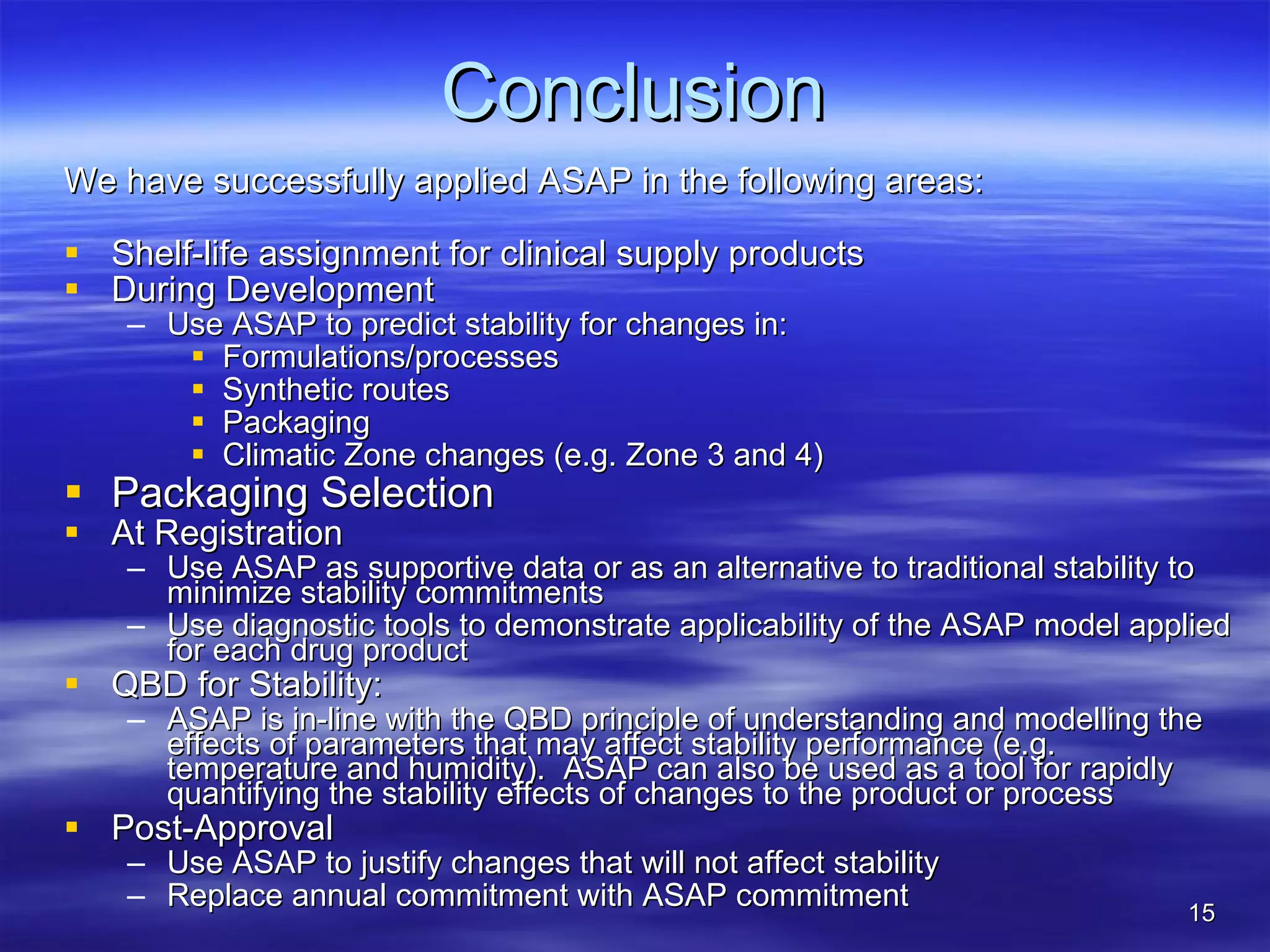 Stability Predictions by ASAP | PPT