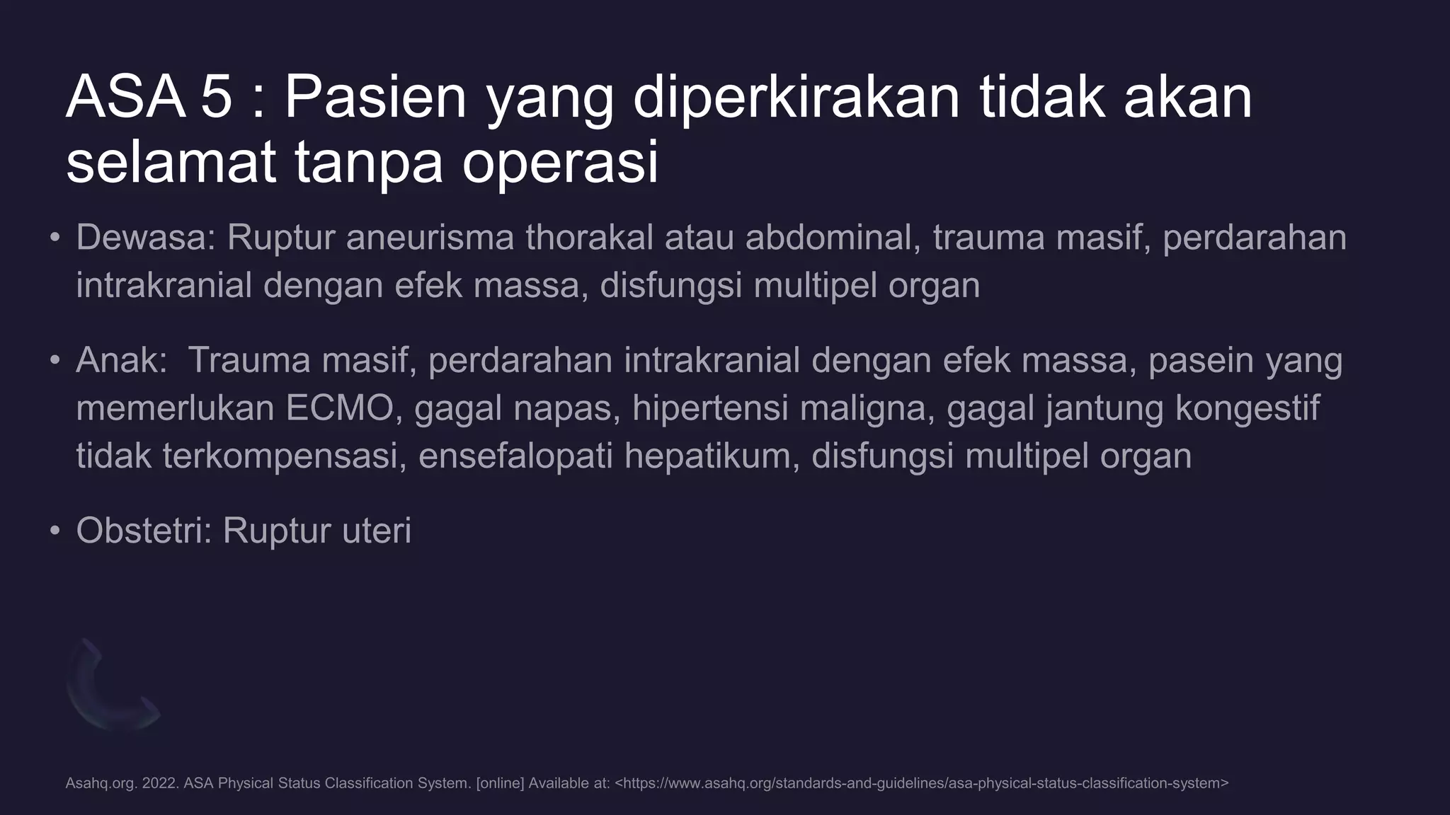 ASA Physical Status Classification System.pptx