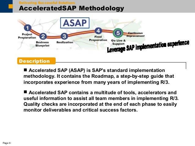 Asap implementation methodology (2)
