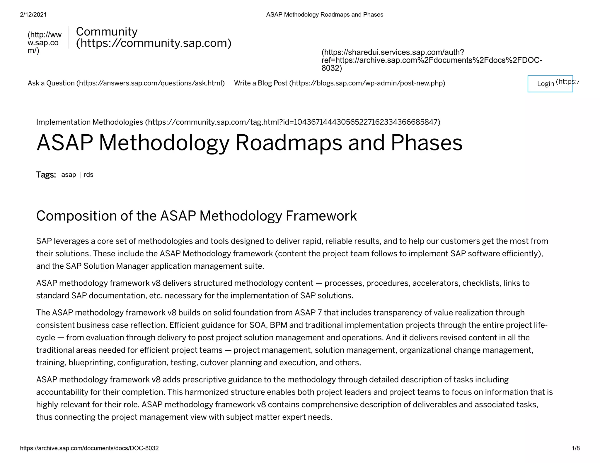 ASAP Methodology Roadmaps and Phases.pdf