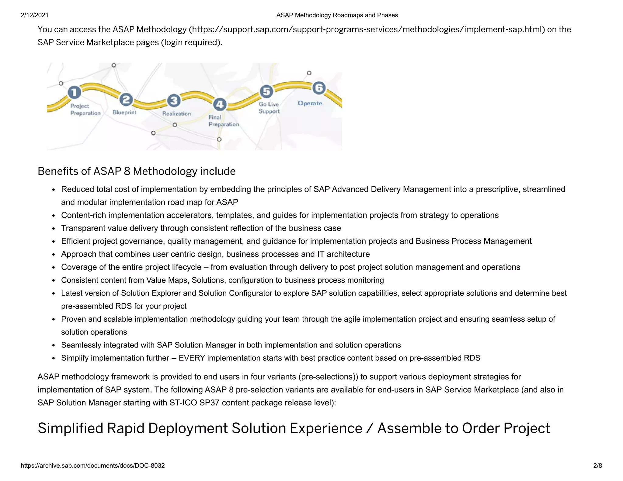 ASAP Methodology Roadmaps and Phases.pdf