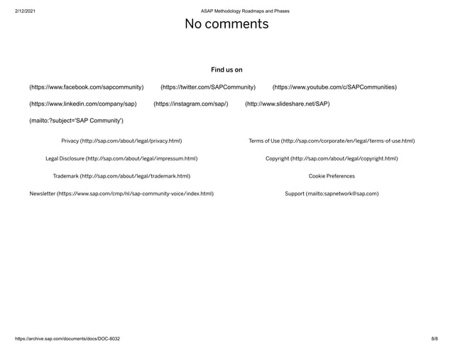 ASAP Methodology Roadmaps and Phases.pdf | Computer Software and ...