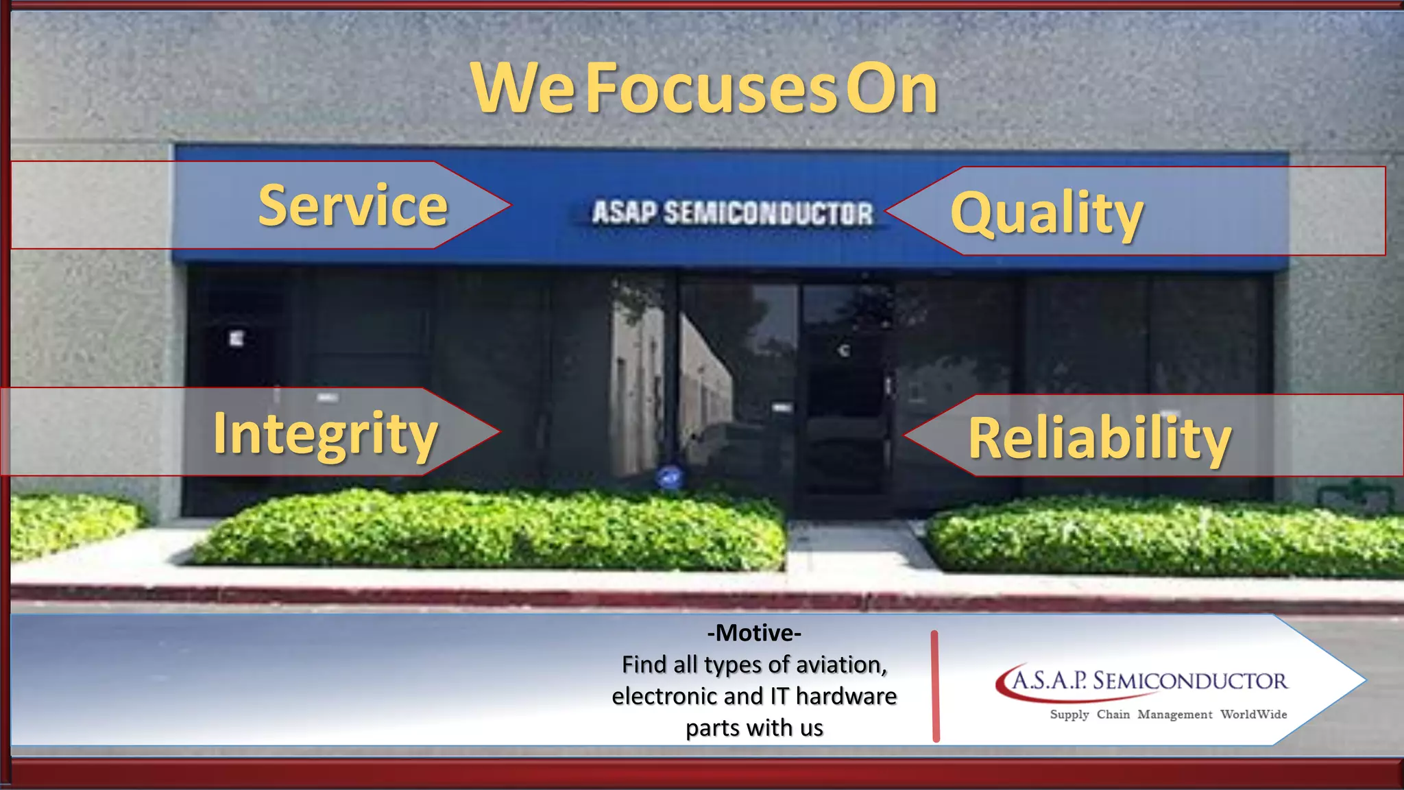 Asap semiconductor - Electronic, aviation and it hardware parts ...