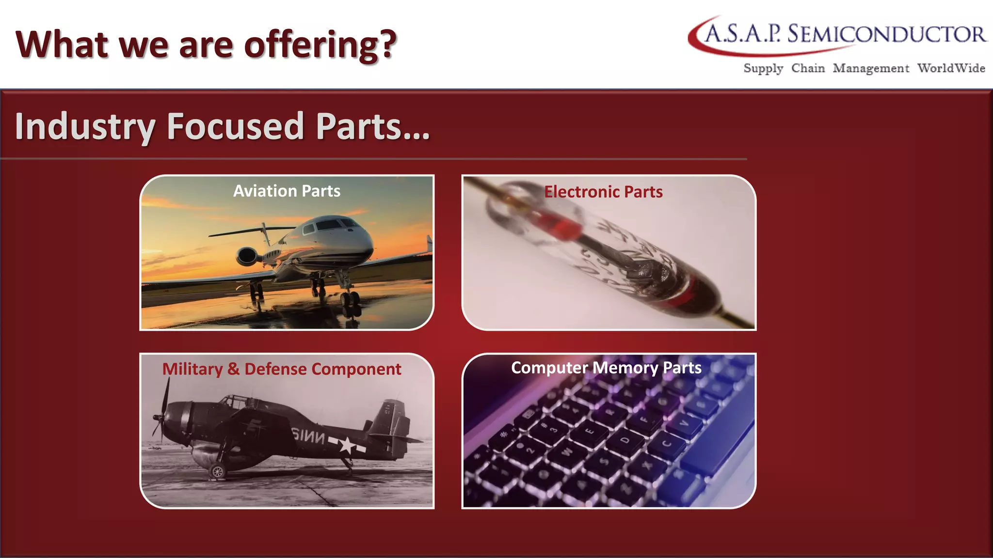 Asap semiconductor - Electronic, aviation and it hardware parts ...