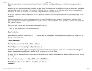 ASA Format by Purdue Owl | PDF