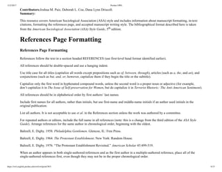ASA Format by Purdue Owl | PDF