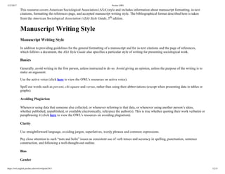 ASA Format by Purdue Owl | PPT