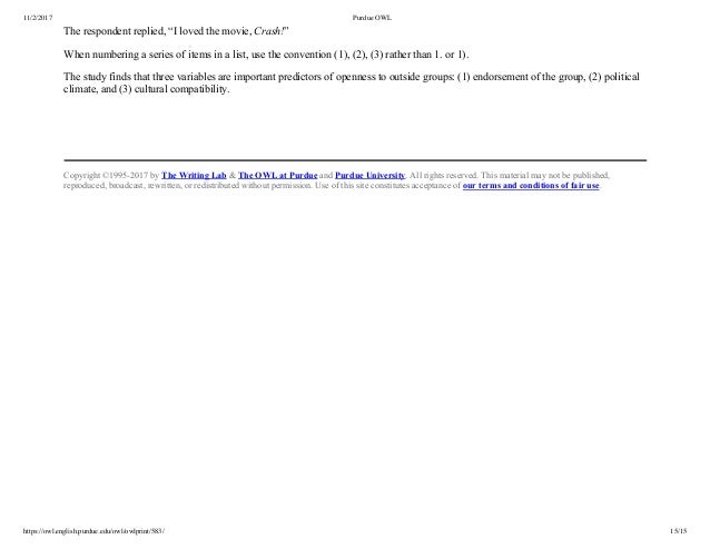ASA Format by Purdue Owl