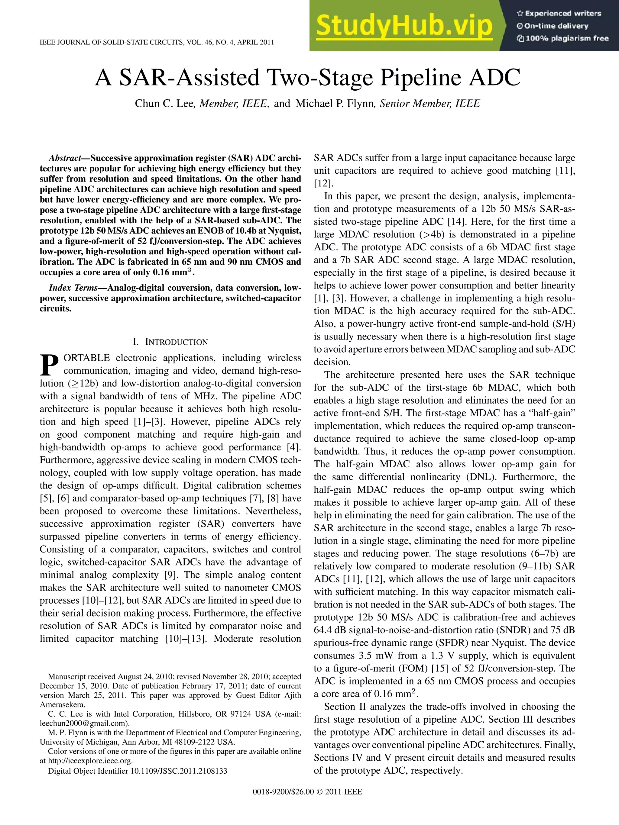 A SAR-Assisted Two-Stage Pipeline ADC.pdf