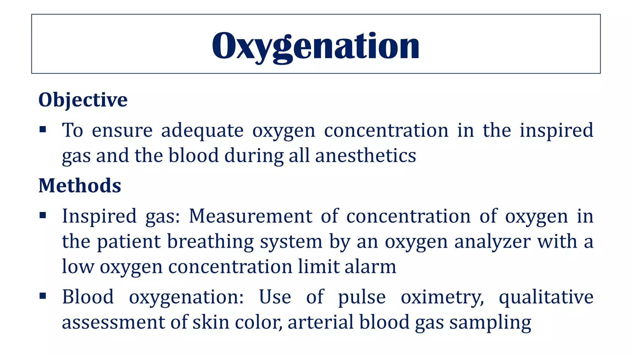 ASA recommended monitoring | PDF