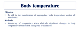 ASA recommended monitoring | PDF