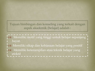 Ppt Tujuan dan Asas-asas BK | PPTX