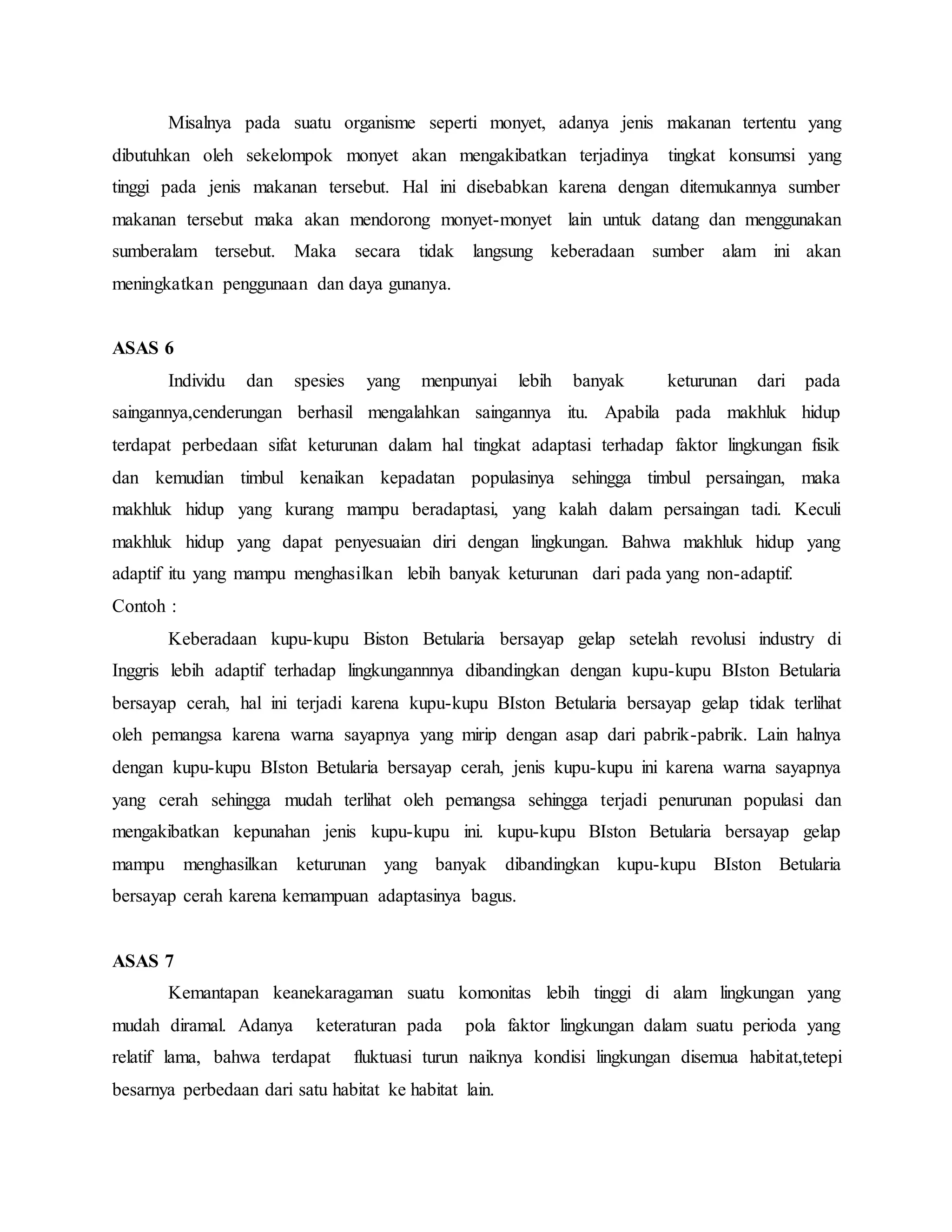 Asas asasdancabang2ilmuekologi kelompok4 | DOCX