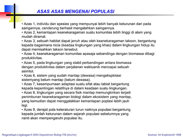 Asas asas lingkungan | PPT