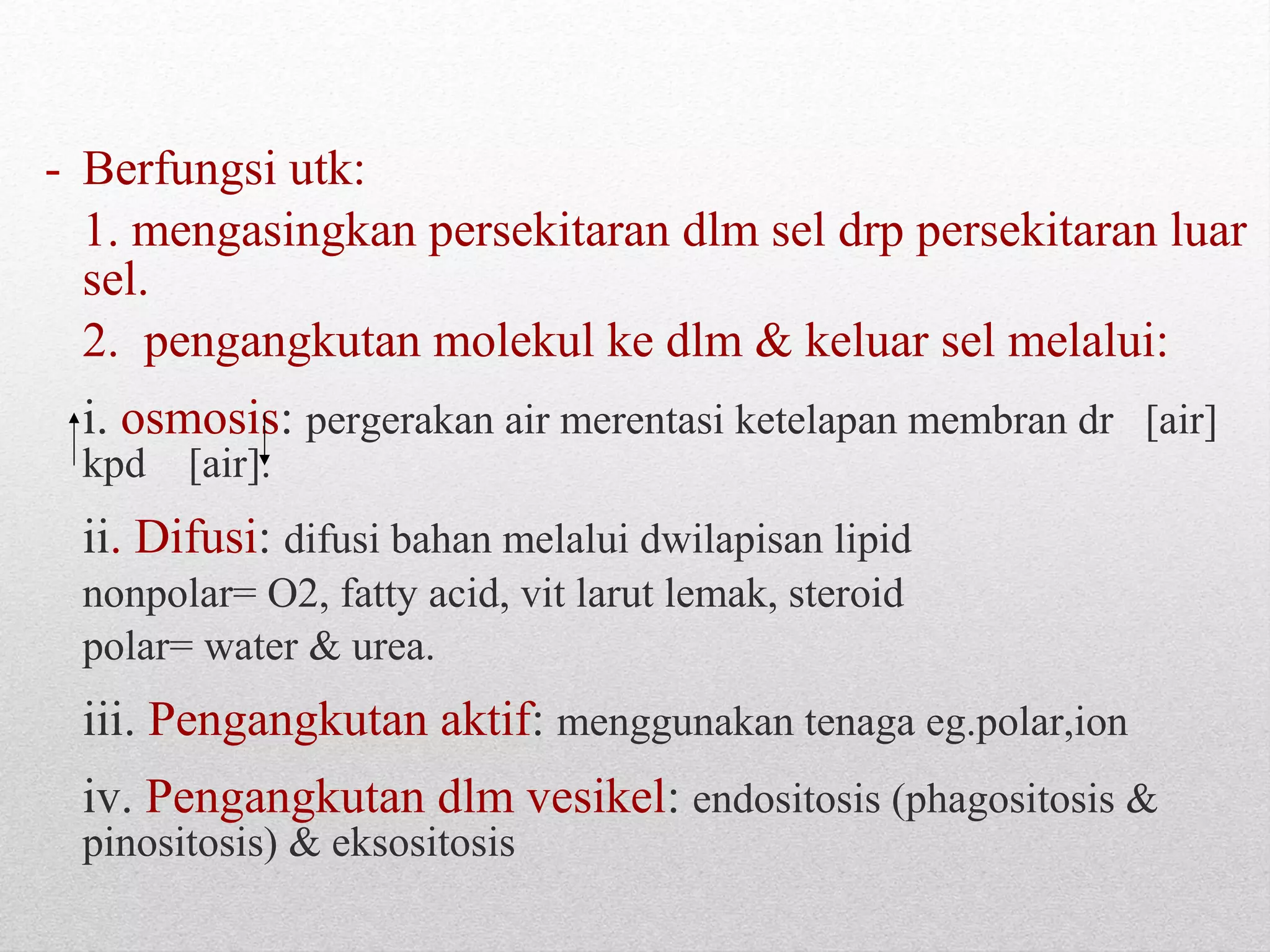ASAS ANATOMI & FISIOLOGI - Peringkat Sel | PPT