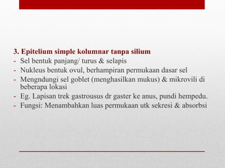 ASAS ANATOMI & FISIOLOGI - Peringkat Tisu | PPT