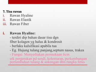 ASAS ANATOMI & FISIOLOGI - Peringkat Tisu | PPT