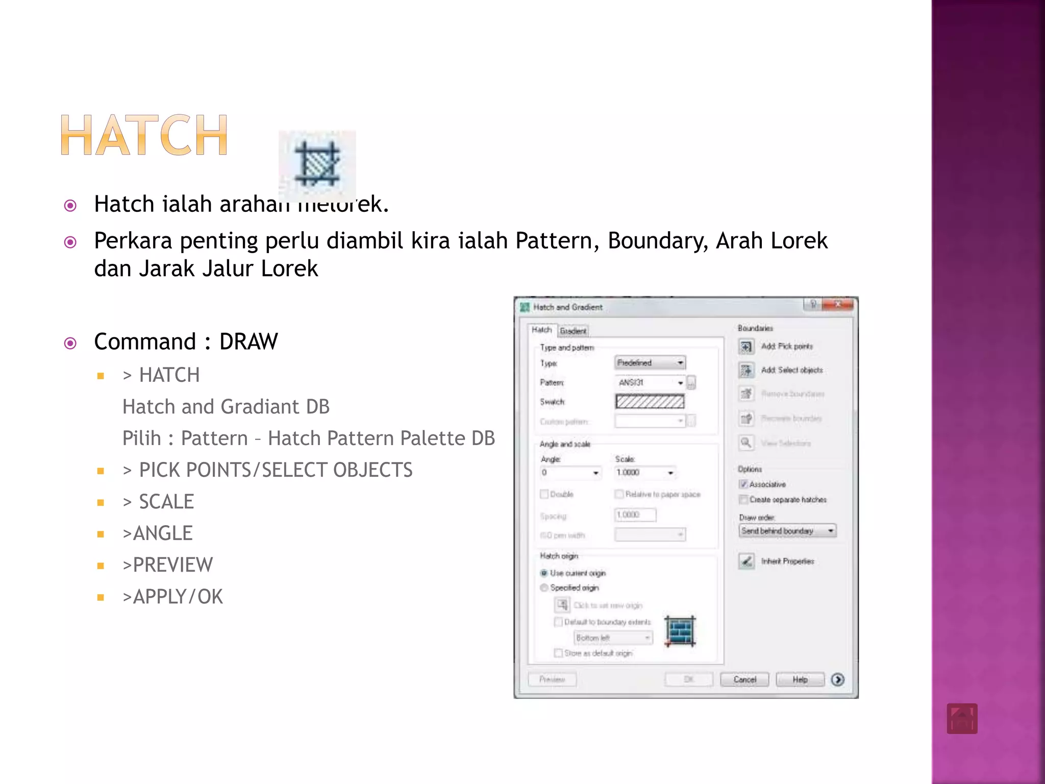 Asas autocad 2D | PPTX